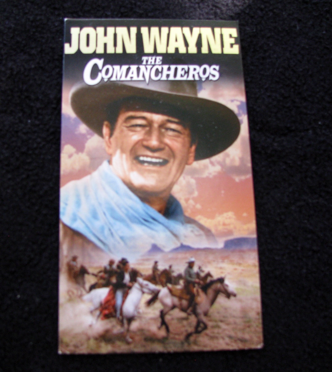The COMANCHEROS (1961) - Repurposed VHS Sleeve to Unique Notebook ...
