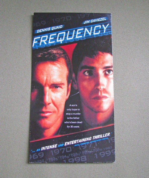 FREQUENCY 2000 epurposed Original VHS Sleeve To Unique | Etsy