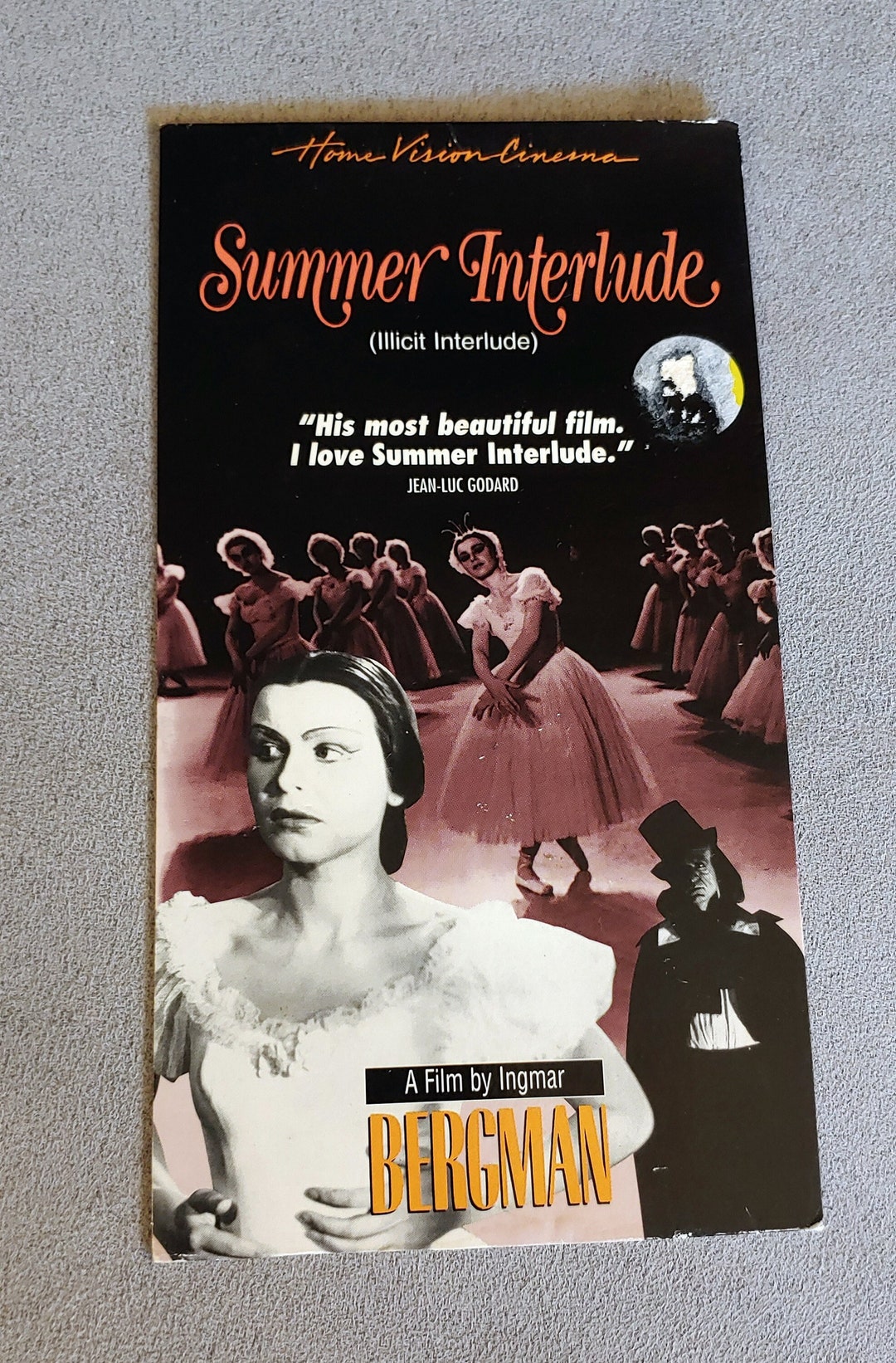 SUMMER INTERLUDE (1951) - Repurposed Vhs Sleeve to Unique Notebook ...