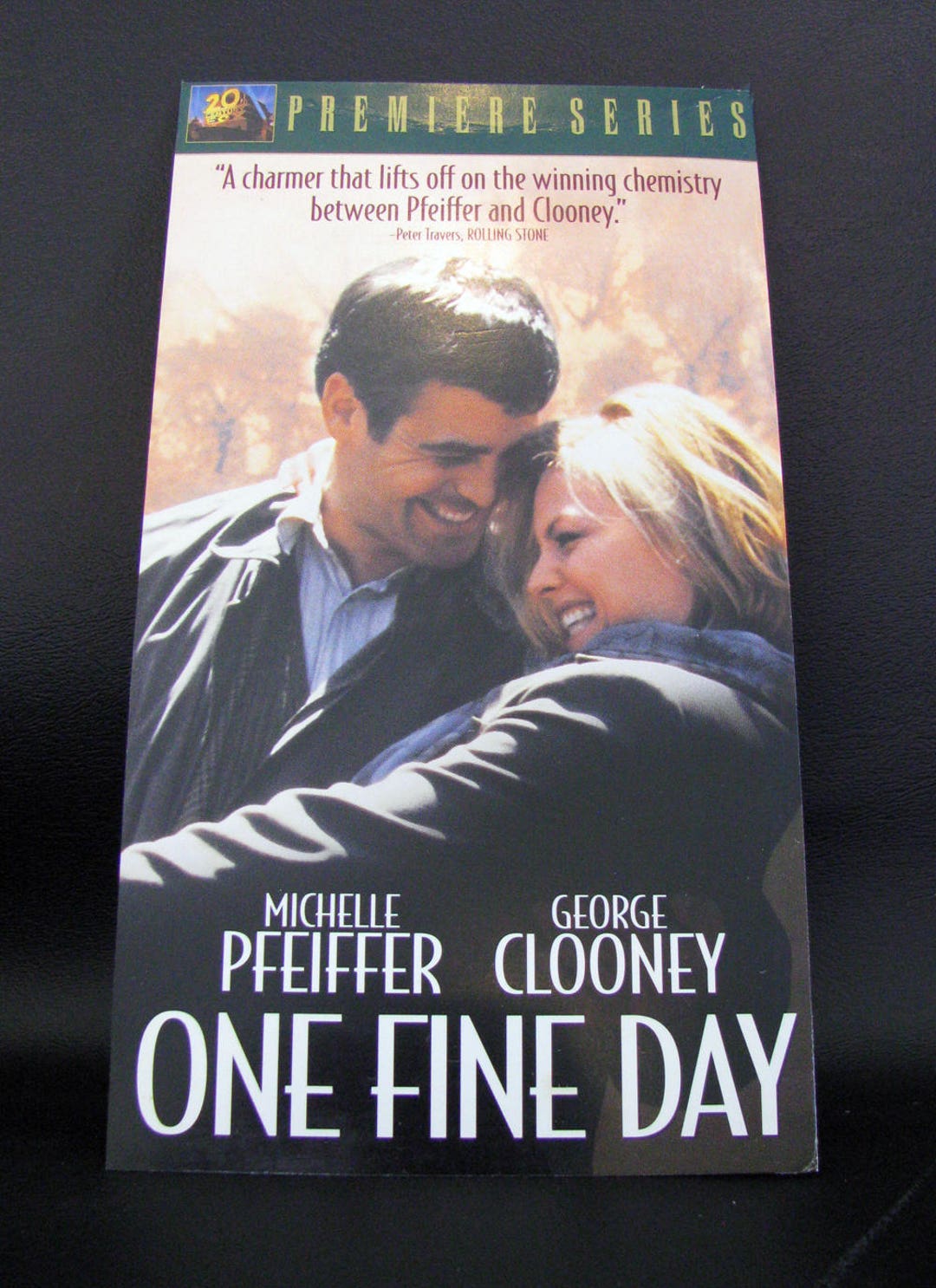 ONE FINE DAY (1996) - Repurposed Original Vhs Sleeve to Unique Journal ...
