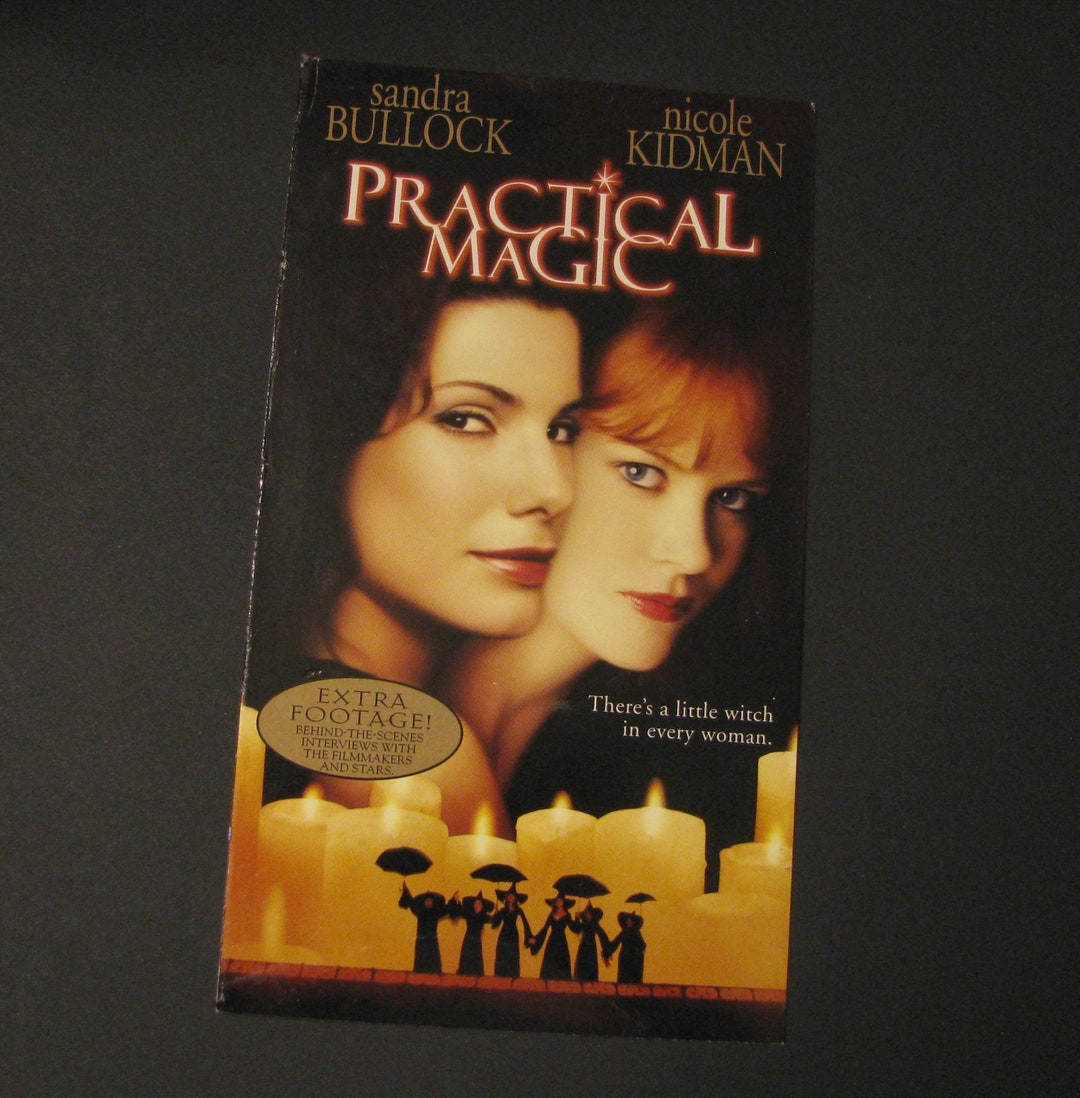 PRACTICAL MAGIC (1998) Repurposed Original VHS Sleeve to Unique Journal ...