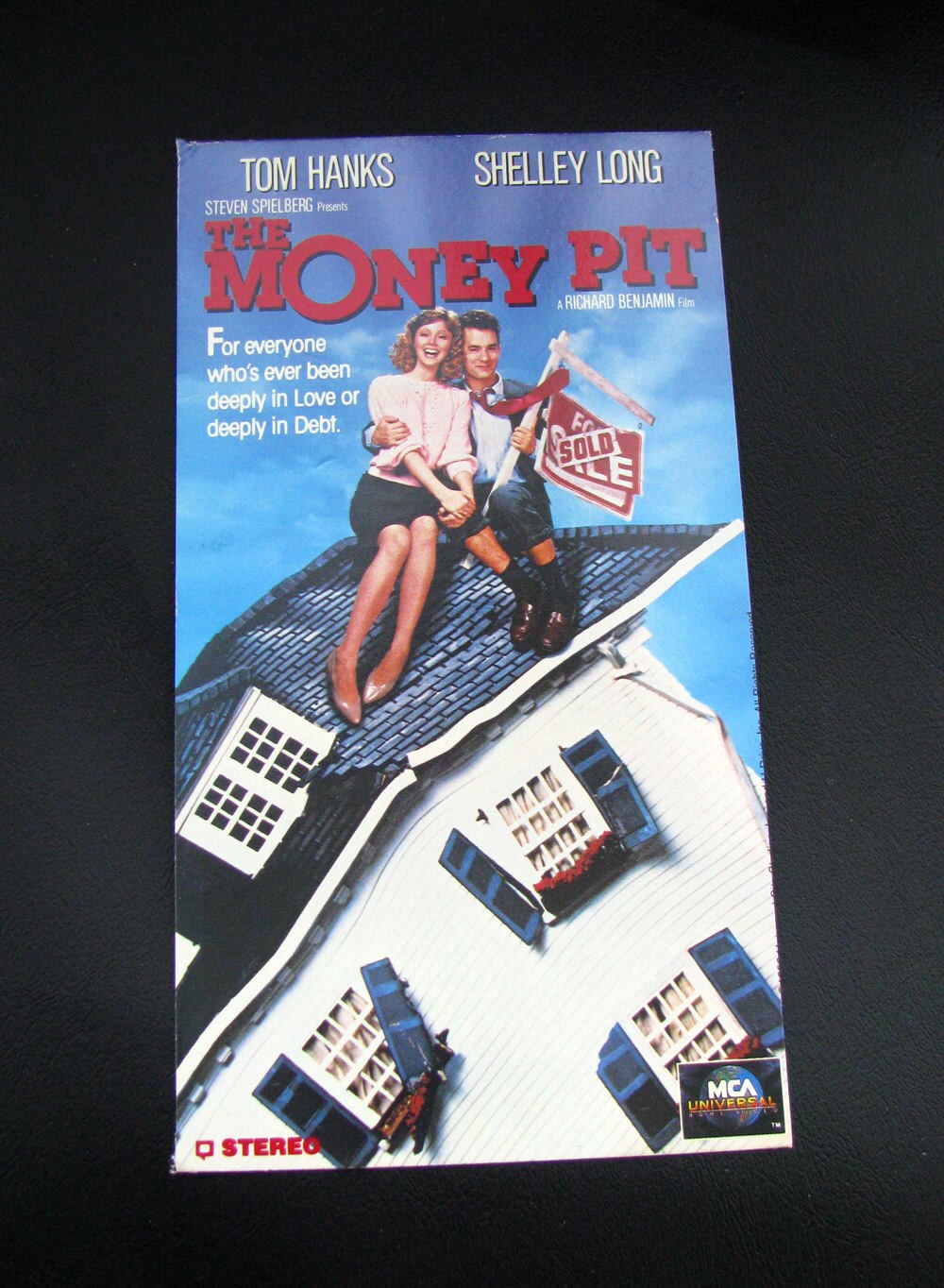 The MONEY PIT (1986) - Repurposed Vhs Sleeve to Unique Notebook, Choose ...