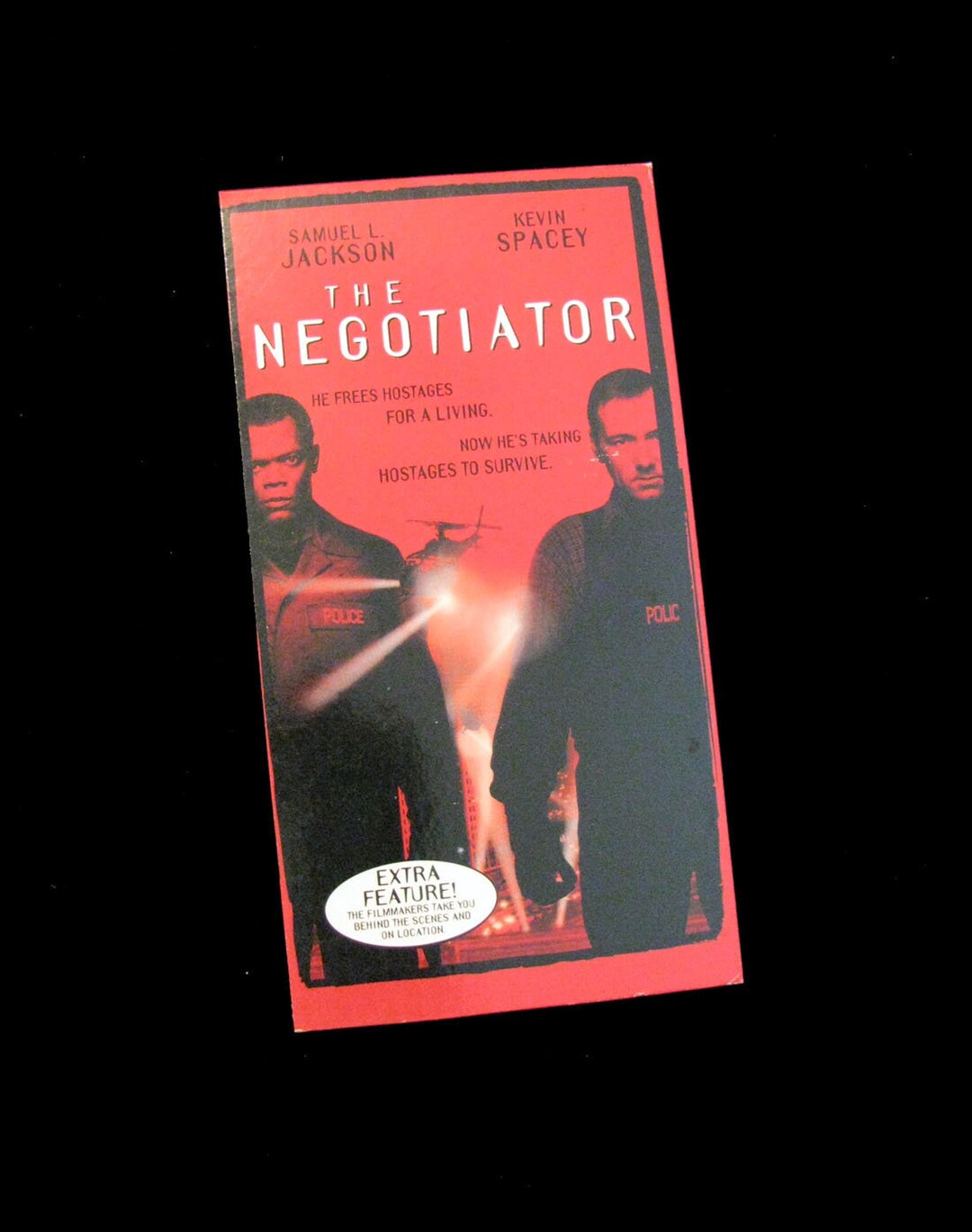 THE NEGOTIATOR (1998) Repurposed Original Vhs Sleeve to Unique Journal ...