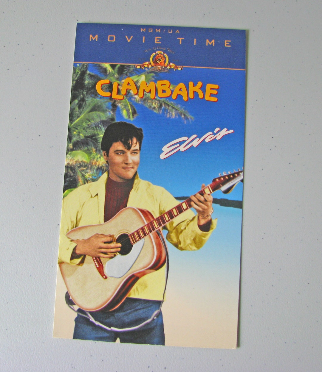 CLAMBAKE - ELVIS PRESLEY (1967) - Repurposed Original Vhs Sleeve to ...