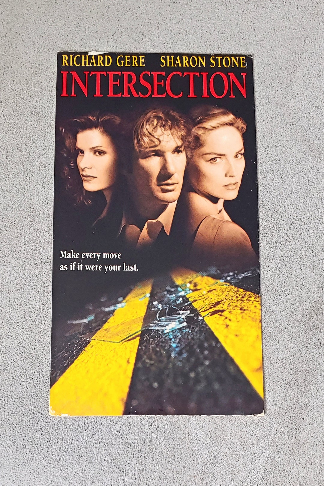 INTERSECTION (1994) - Repurposed Vhs Sleeve to Unique Notebook, Choose Lined or Unlined Paper ...