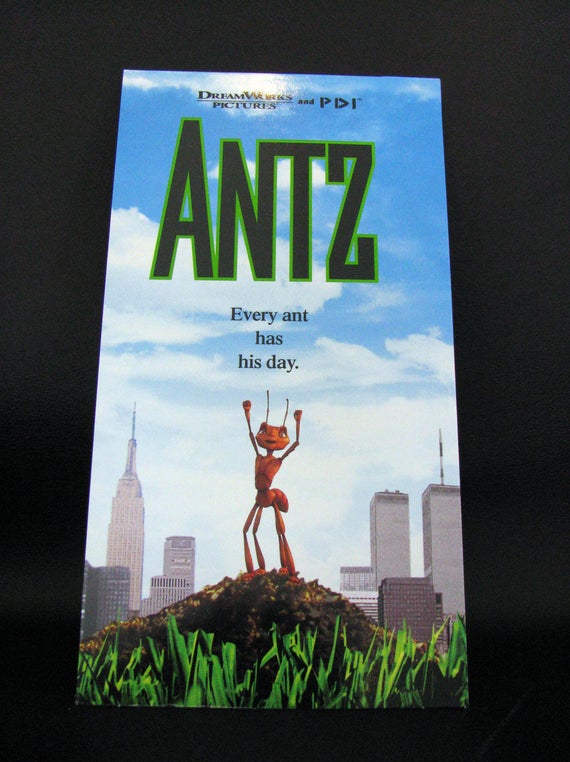 ANTZ 1998 Repurposed Original VHS Sleeve to Unique Journal - Etsy