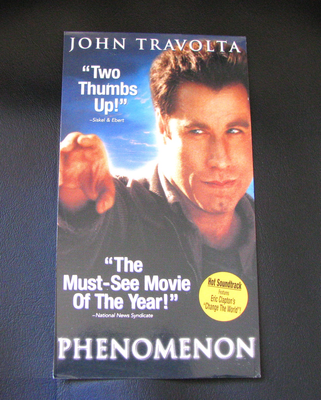 PHENOMENON (1996) - Repurposed Vhs Sleeve to Unique Notebook, Choose ...