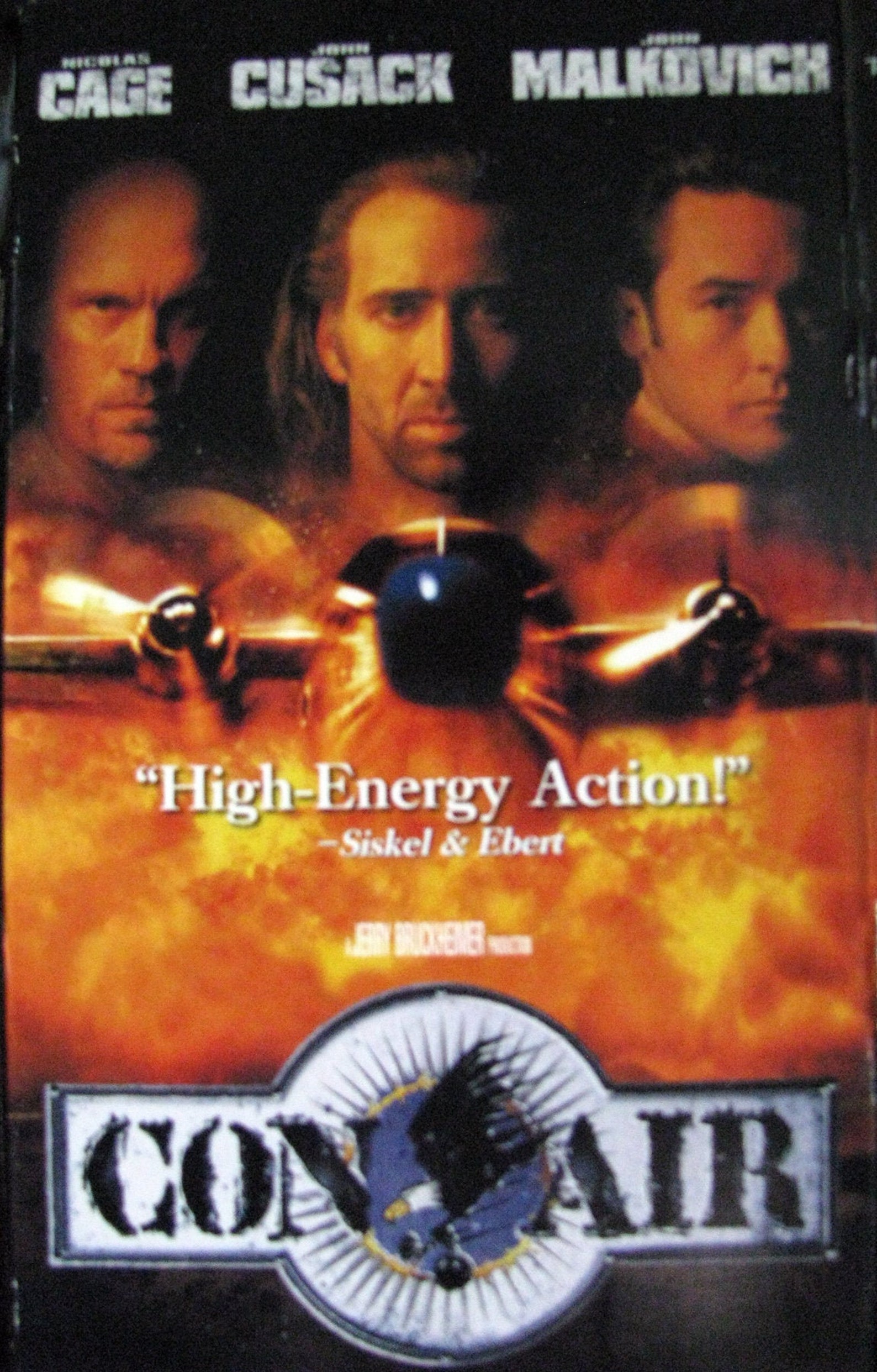 CON AIR (1997) Repurposed Original VHS Sleeve to Unique Journal, Choose ...