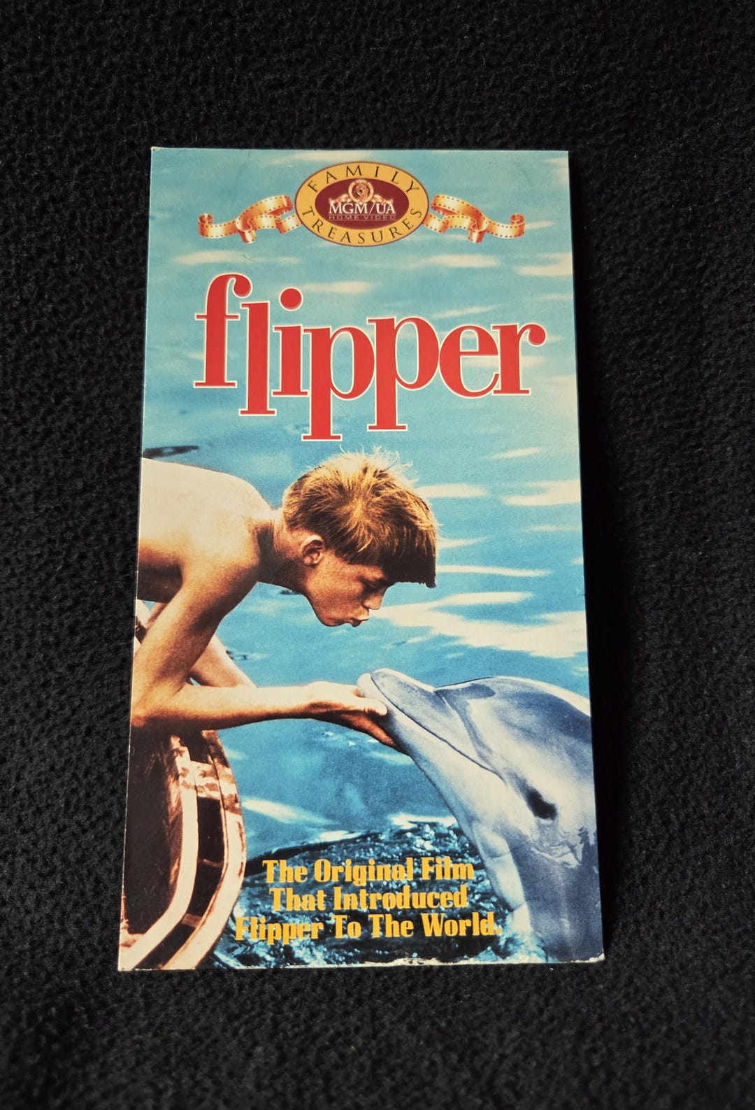 FLIPPER (1963) Repurposed Original Vhs Sleeve to Unique Journal, Lined ...