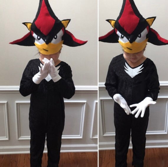 Sonic Shadow Hedgehog Cosplay Etsy 
