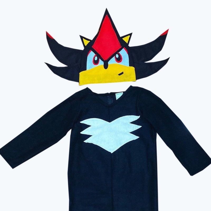 Shadow the Hedgehog Costume Adult - Etsy
