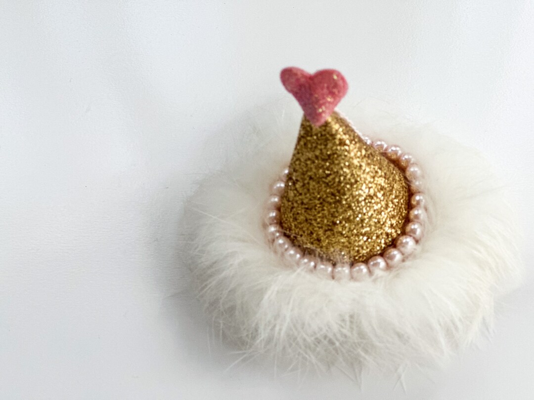 Party Hat Hair Pin, Birthday Hat , Hat Hair Accessory - Etsy