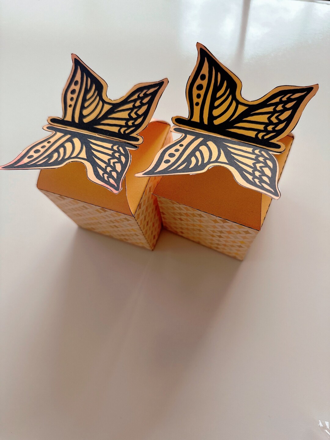 Butterfly Favor Box Template (PDF File) - Etsy