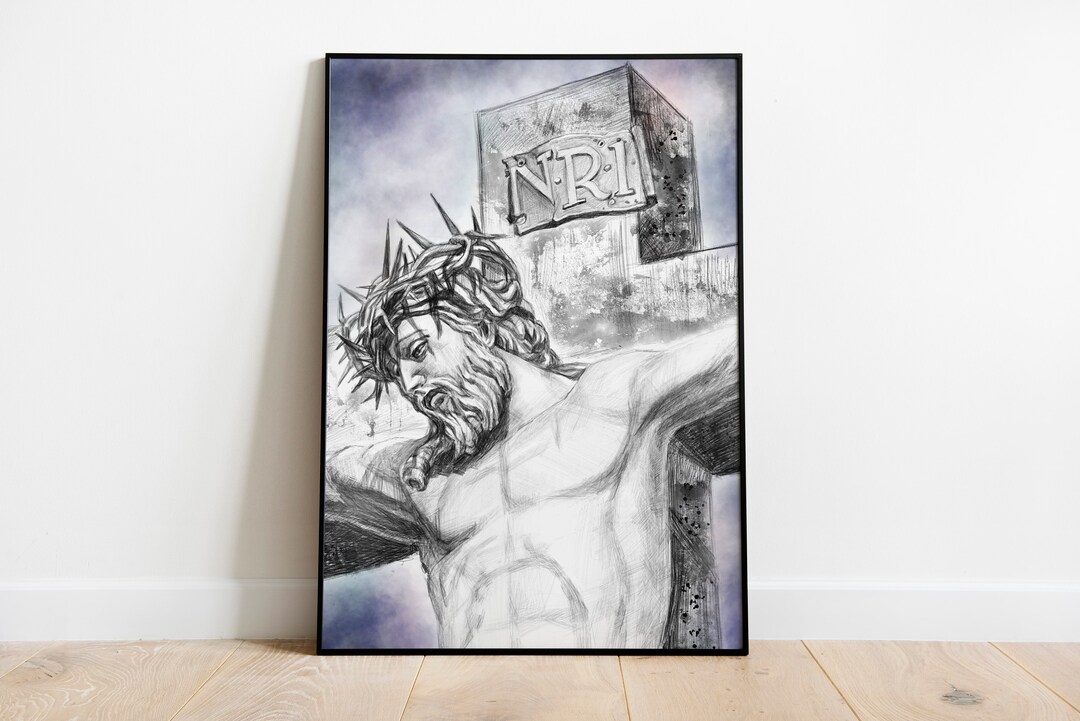 Jesus Drawing, Jesus Digital Art, Digital Art, Digital Drawing, - Etsy