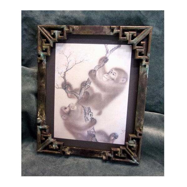 Monkey Picture Frame - Etsy