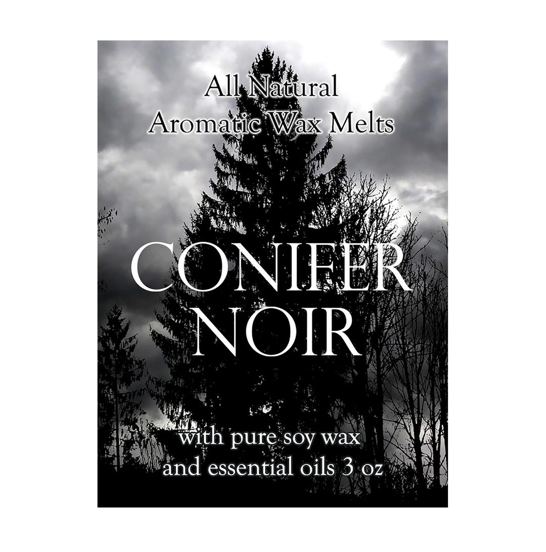 Conifer Noir Wax Melts Tarts Dark Black Spruce Moss Evergreen Pine Aged ...