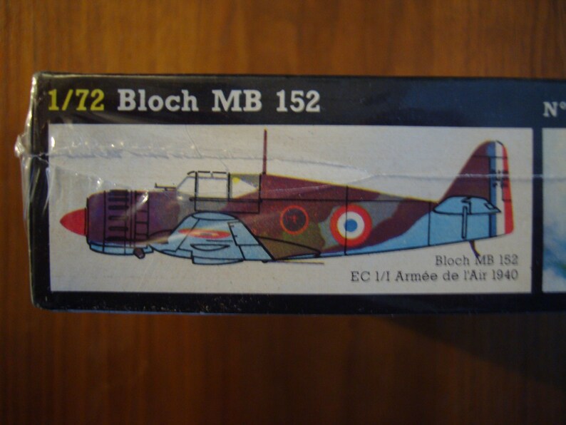 Heller Bloch MB 152 WW2 Fighter Aircraft - Etsy