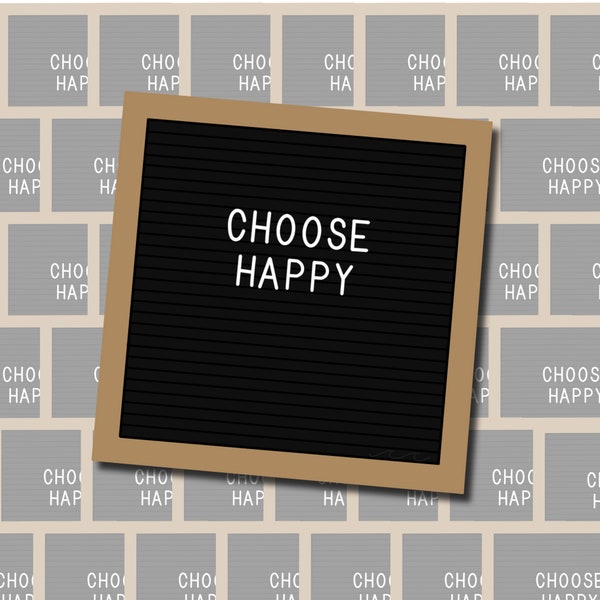 Choose Happy - Etsy