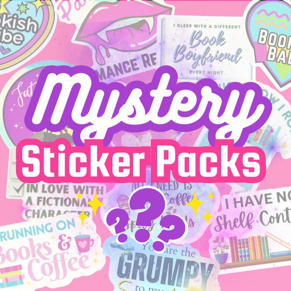 Bookish Stickers - Etsy