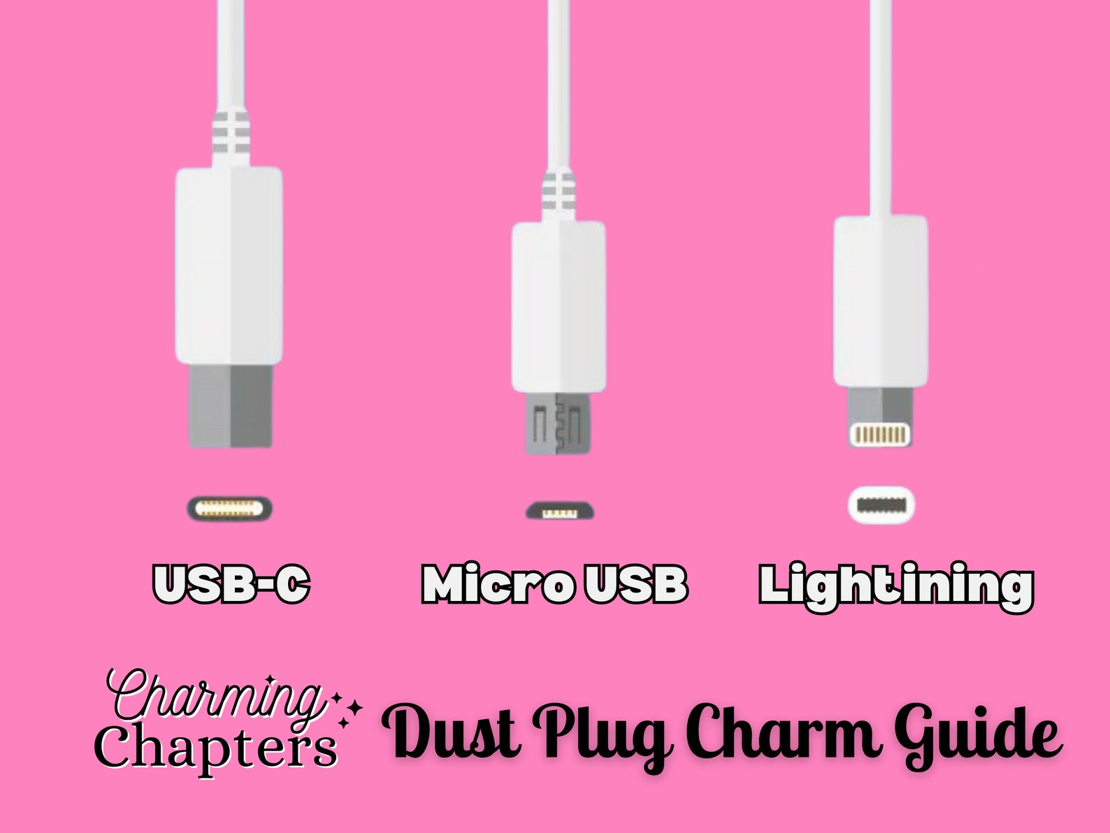 Running on Books & Coffee Kindle Charm, Pink USB Kindle Accessories ...