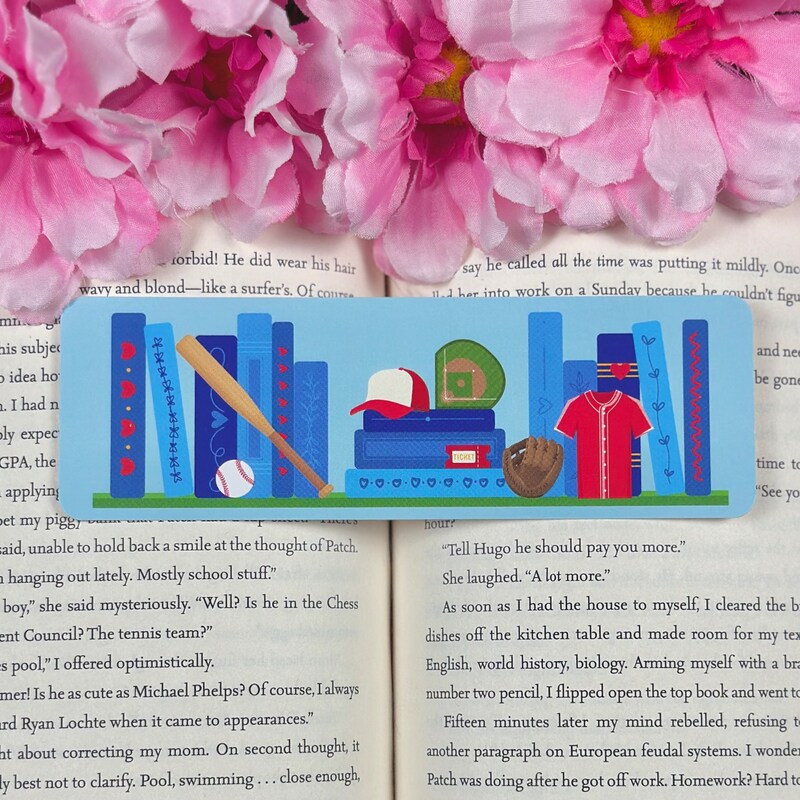Baseball Bookmark - Etsy