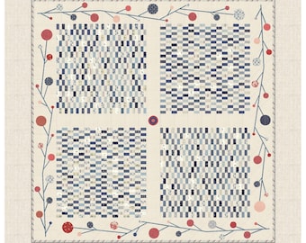 Birminigham Stripe Quilt Pattern by Minick and Simpson - Download - Etsy