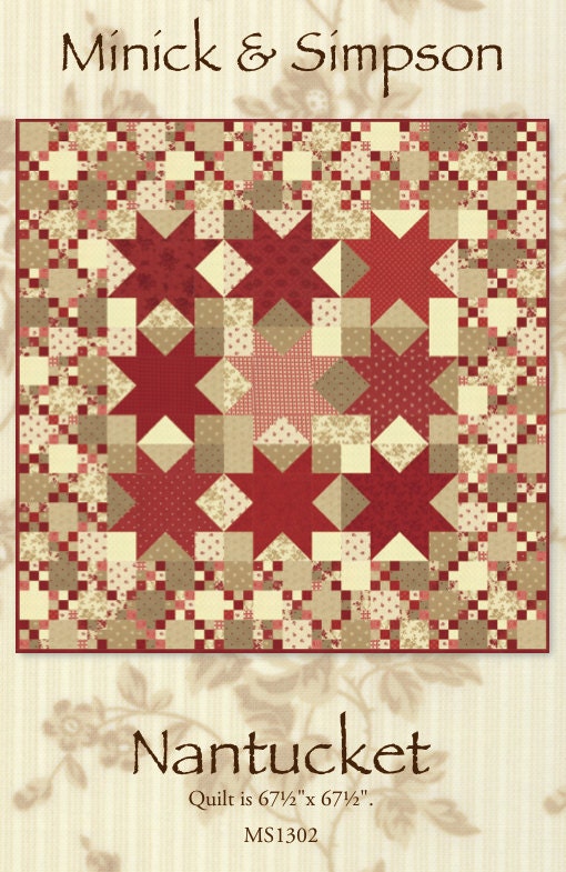 Nantucket Quilt Pattern by Minick and Simpson - Download - Etsy