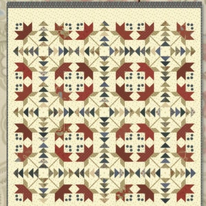 Coastal Lily Quilt Pattern by Minick and Simpson - Etsy