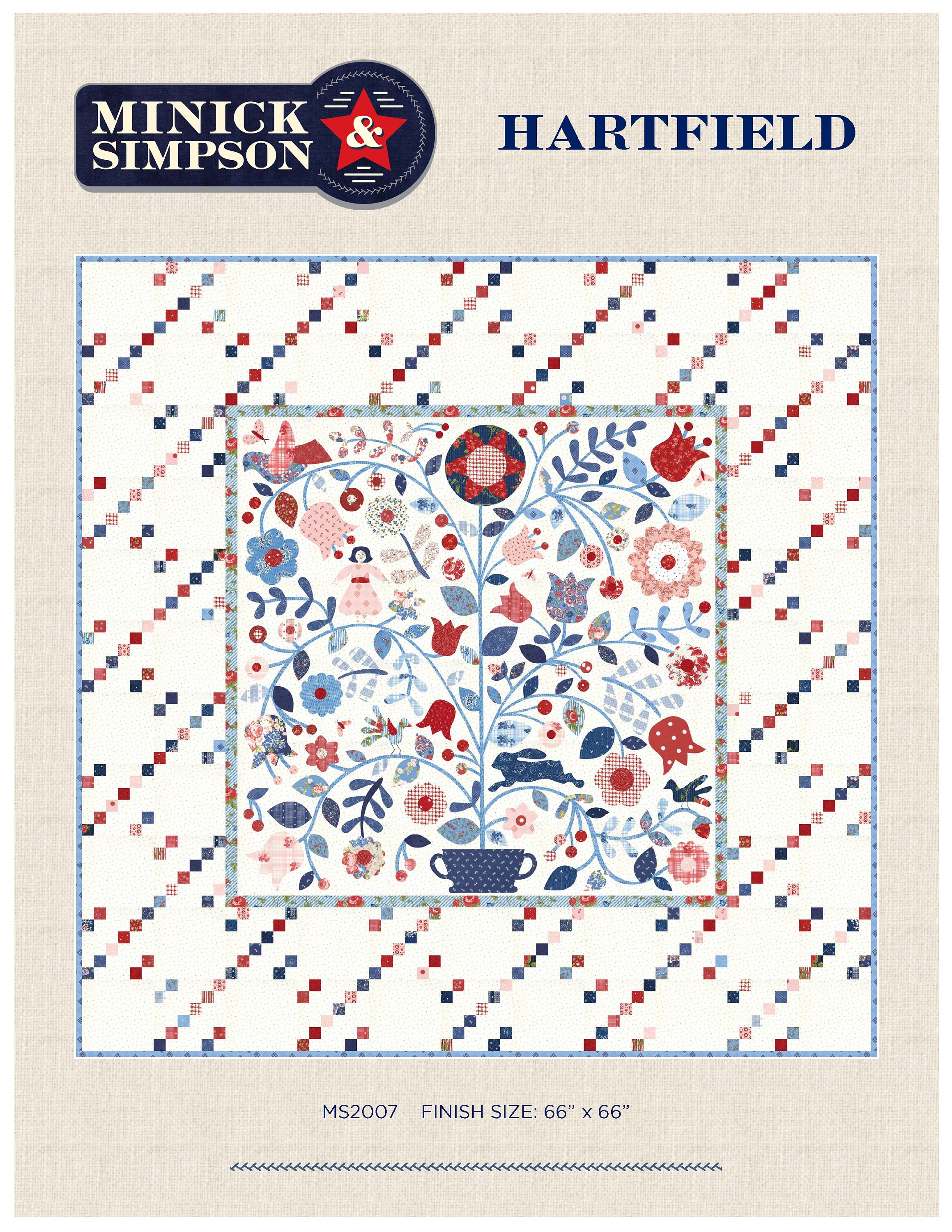 Hartfield Quilt Pattern by Minick and Simpson - Etsy