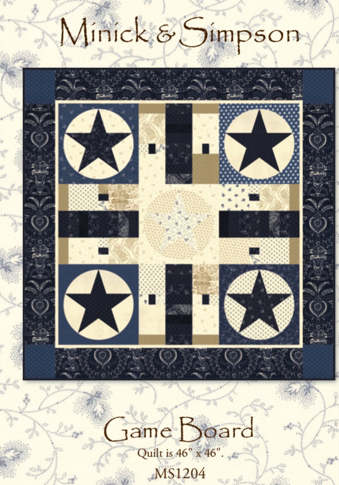 Game Board Quilt Pattern by Minick and Simpson Download - Etsy
