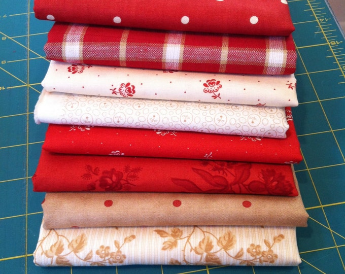 Midwinter Reds by Minick and Simpson Half Yard Bundle - Etsy