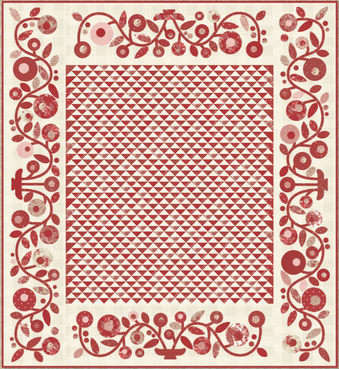 Patty's Posies Quilt Pattern by Minick and Simpson - DOWNLOAD - Etsy