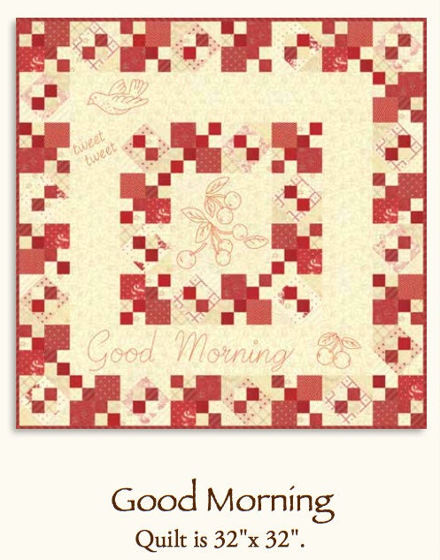 Good Morning Quilt Pattern by Minick and Simpson - DOWNLOAD - Etsy