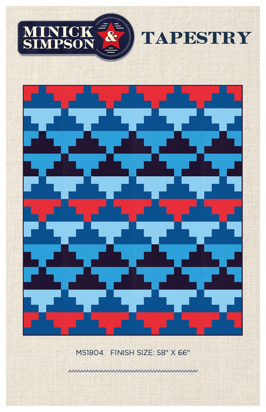 Tapestry Quilt Pattern - Minick and Simpson - Etsy