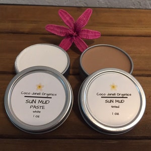 Organic Tinted Face Sunscreen Surf Sunscreen Zinc Oxide - Etsy