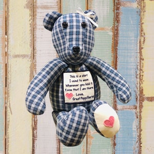 Handmade Memory Bears: the Perfect Keepsake Gift for Preserving ...
