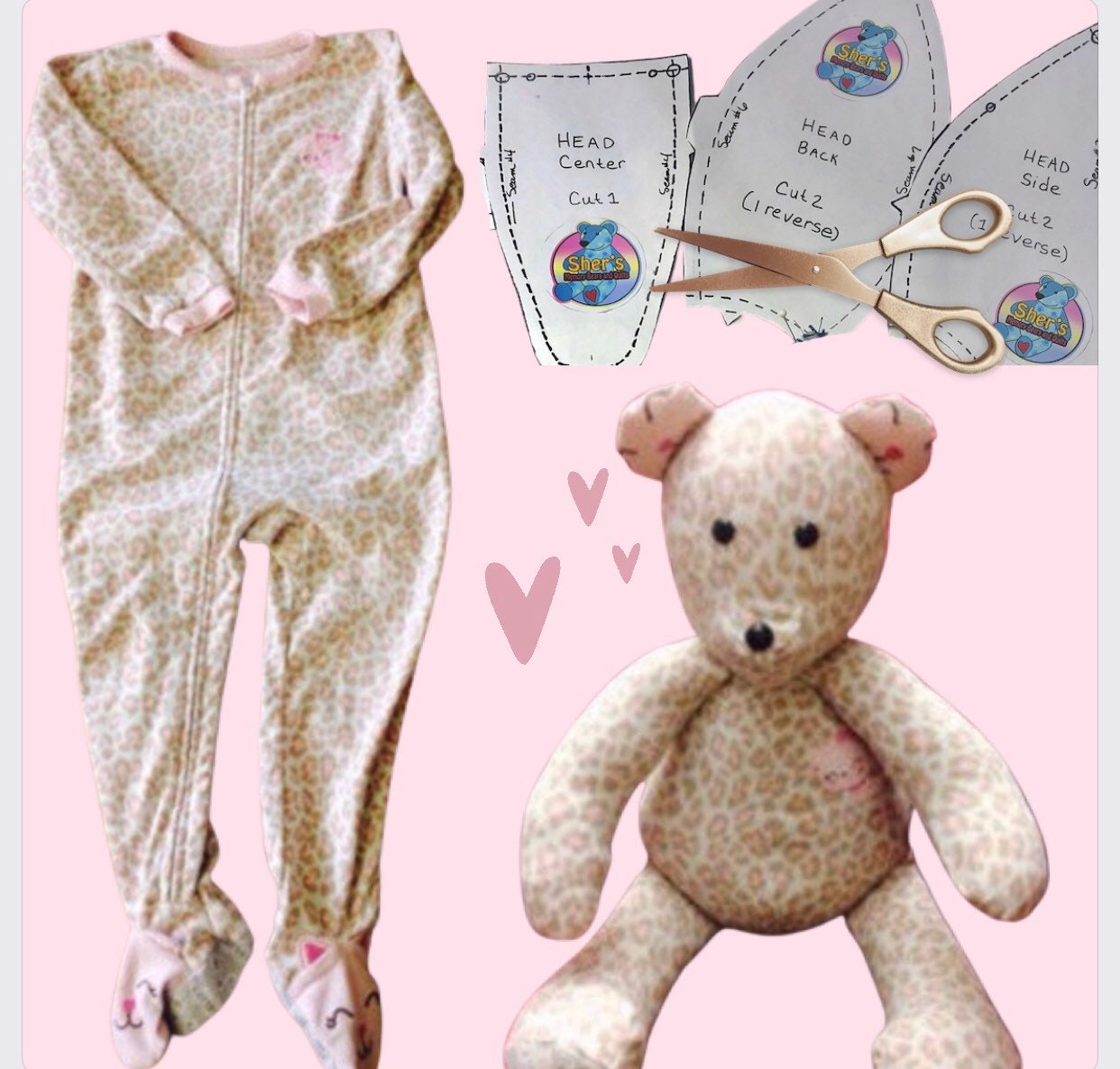 Memory Bear Pattern Complete Instructions PDF Format | Etsy Canada