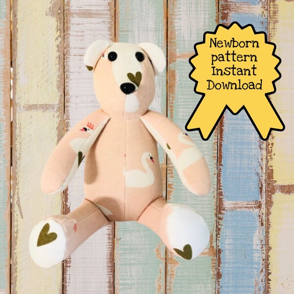 Memory Bear Pattern - Etsy