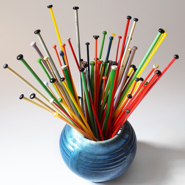 Rainbow Knitting Needles - Etsy