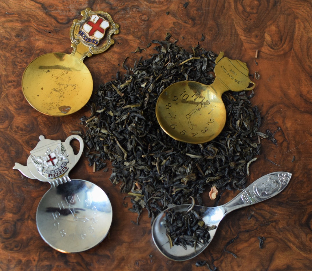 Vintage English Tea Measuring Spoon or Scoop Loose Leaf Tea Measure One ...