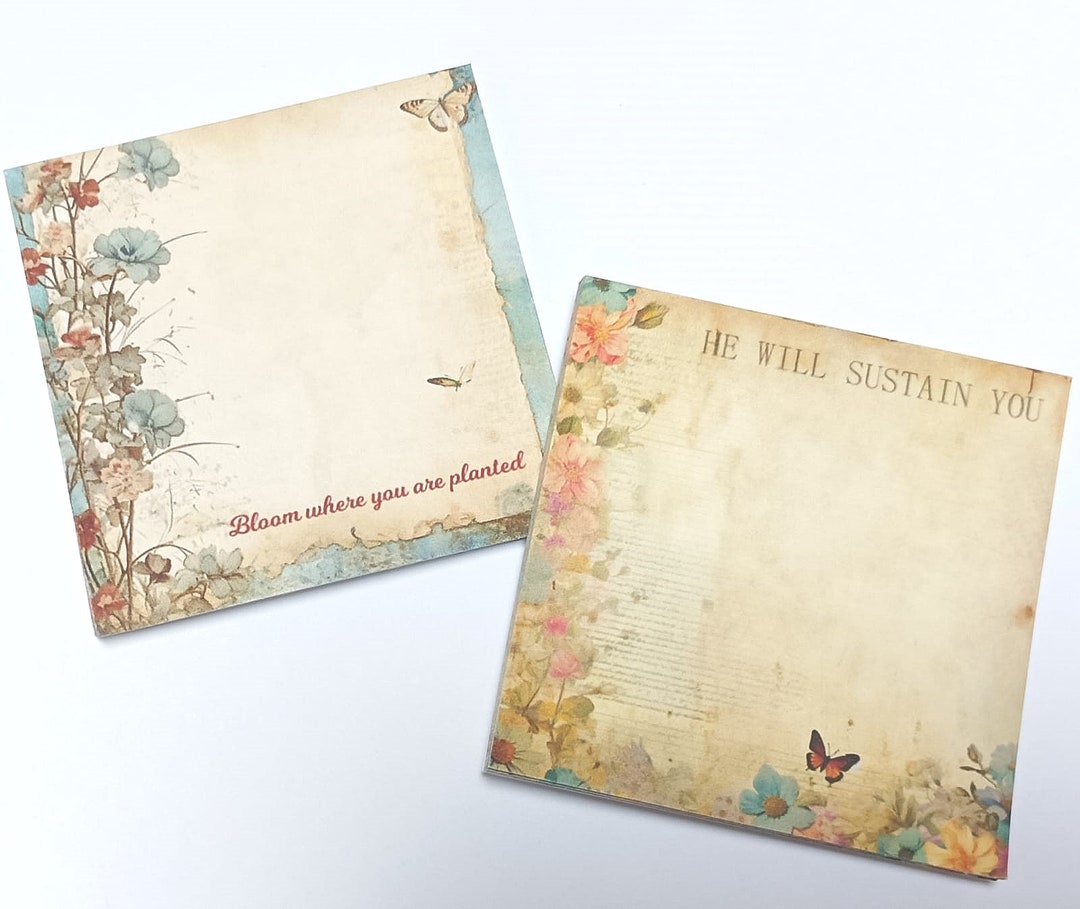 Bible Verse Notepads Scripture Notepads Christian Notepads - Etsy