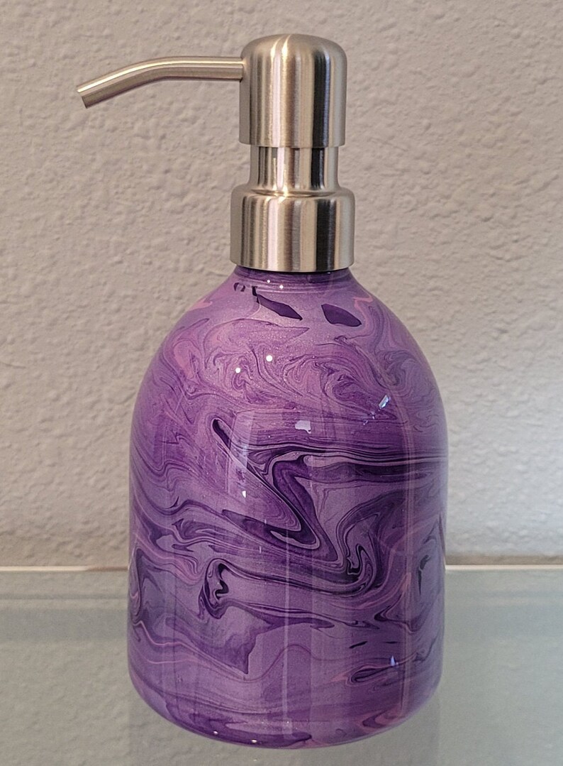Purple Color Blend Soap Dispensers Lotion Bottle Hand - Etsy