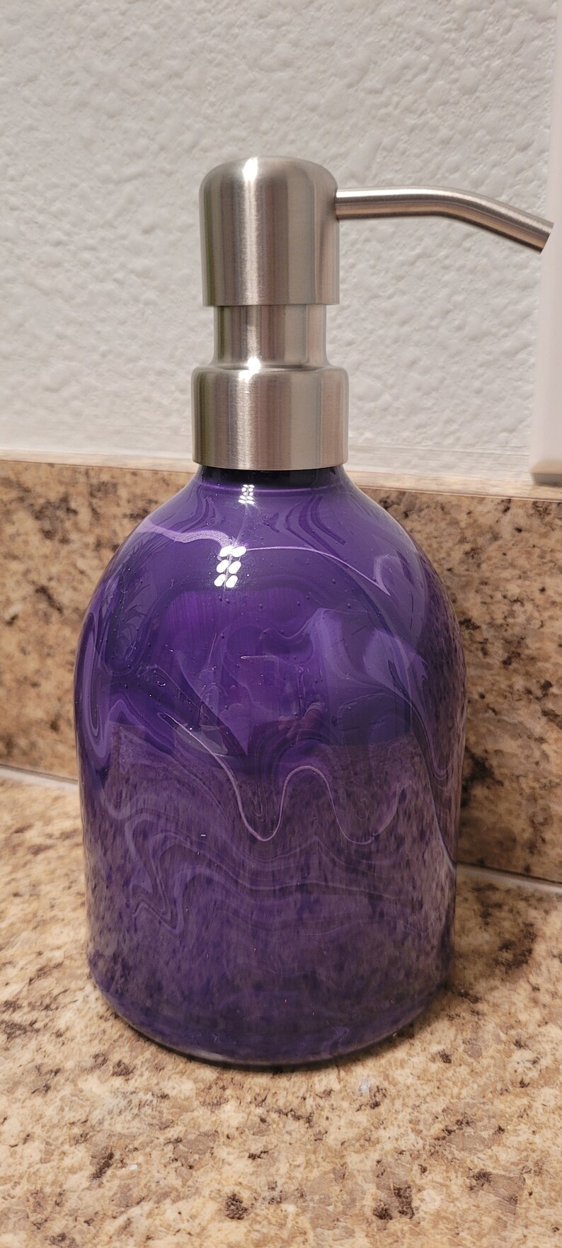 Purple Color Blend Soap Dispensers Lotion Bottle Hand - Etsy