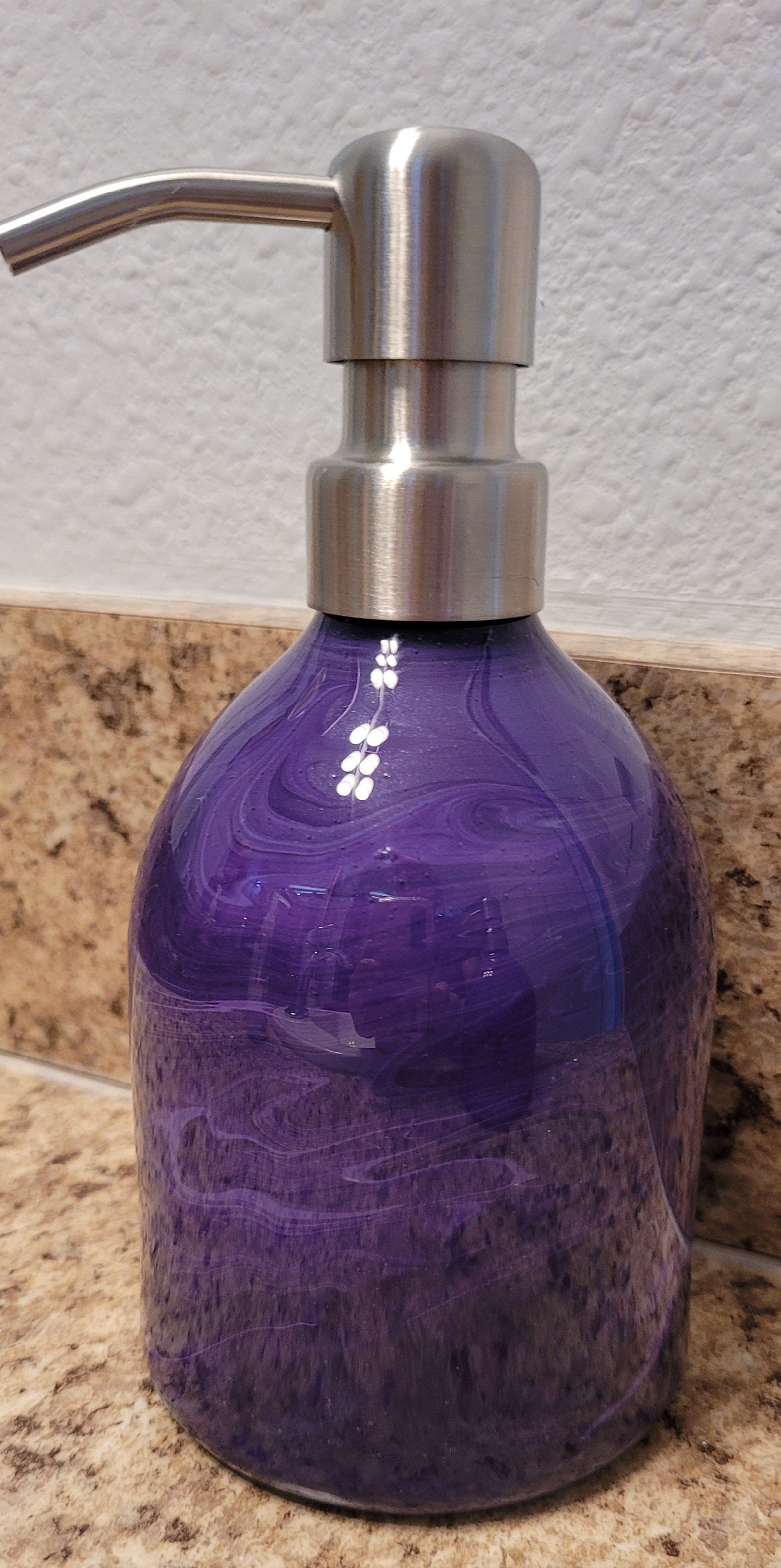 Purple Color Blend Soap Dispensers Lotion Bottle Hand - Etsy