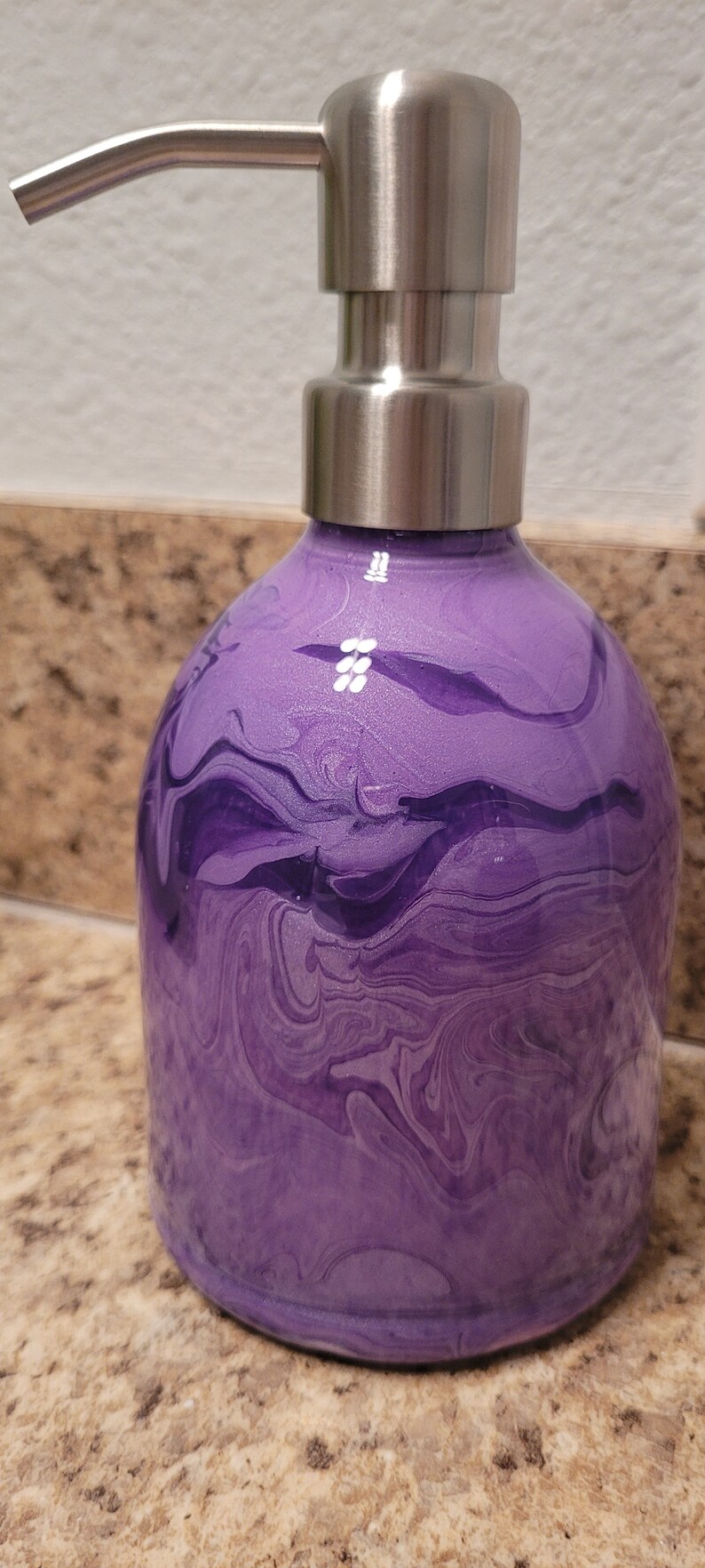 Purple Color Blend Soap Dispensers Lotion Bottle Hand - Etsy