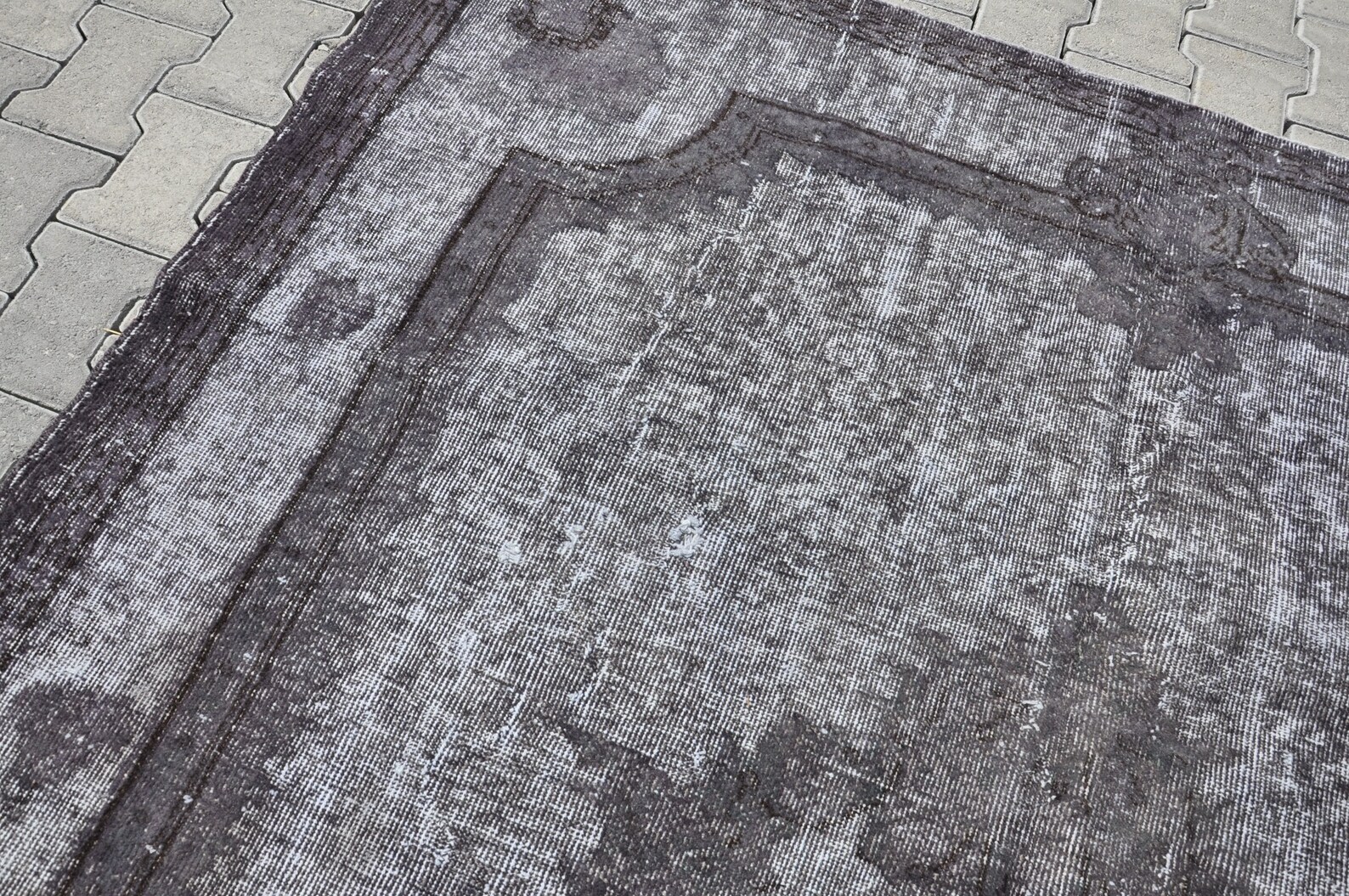 6x9 Grey Turkey Rugs / Home Floor Rug / Turkish Oushak Rug / | Etsy