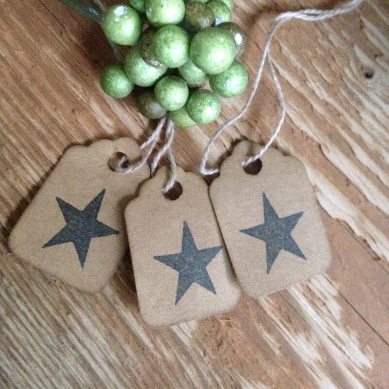 Primitive Tags - Etsy