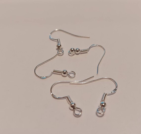 Sterling Silver Earring Findings Earring Hooks Jewellery Making Etsy