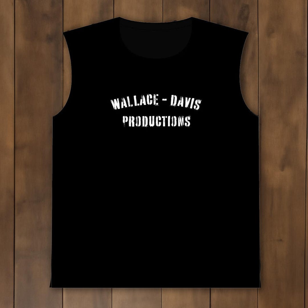 White Christmas Muscle Tank - Wallace and Davis Productions - Etsy