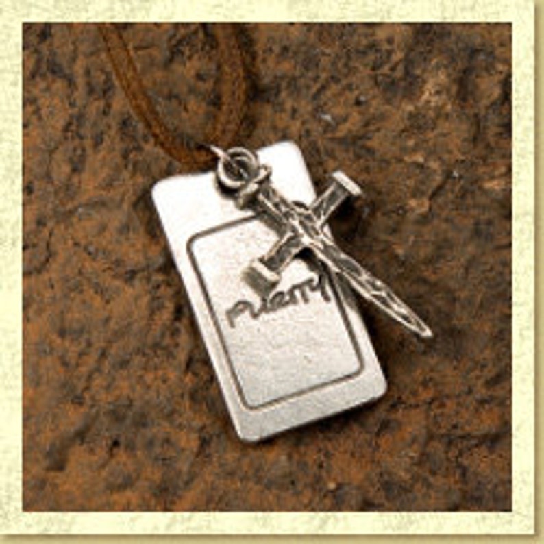 Worth The Wait Purity Spike Cross Necklace | Etsy